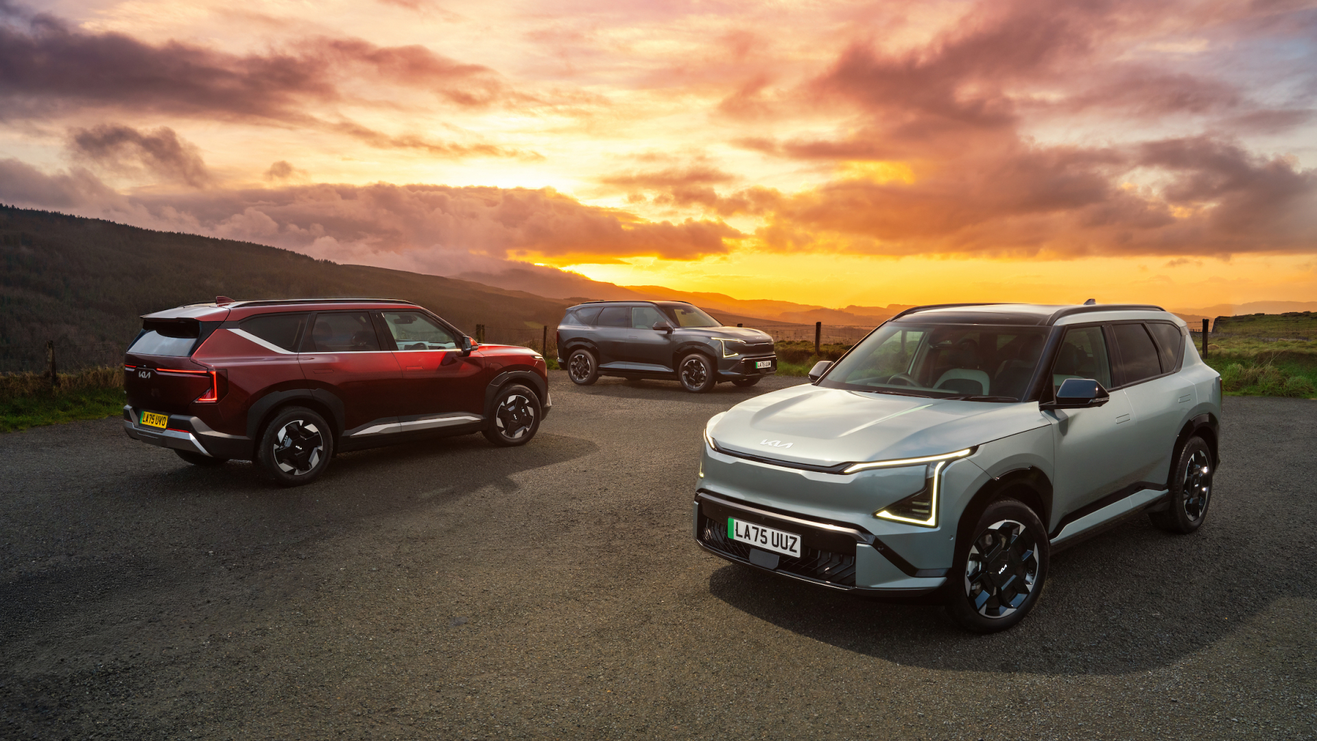 Kia EV5 ‘Air’ 81.4kWh – Magma Red